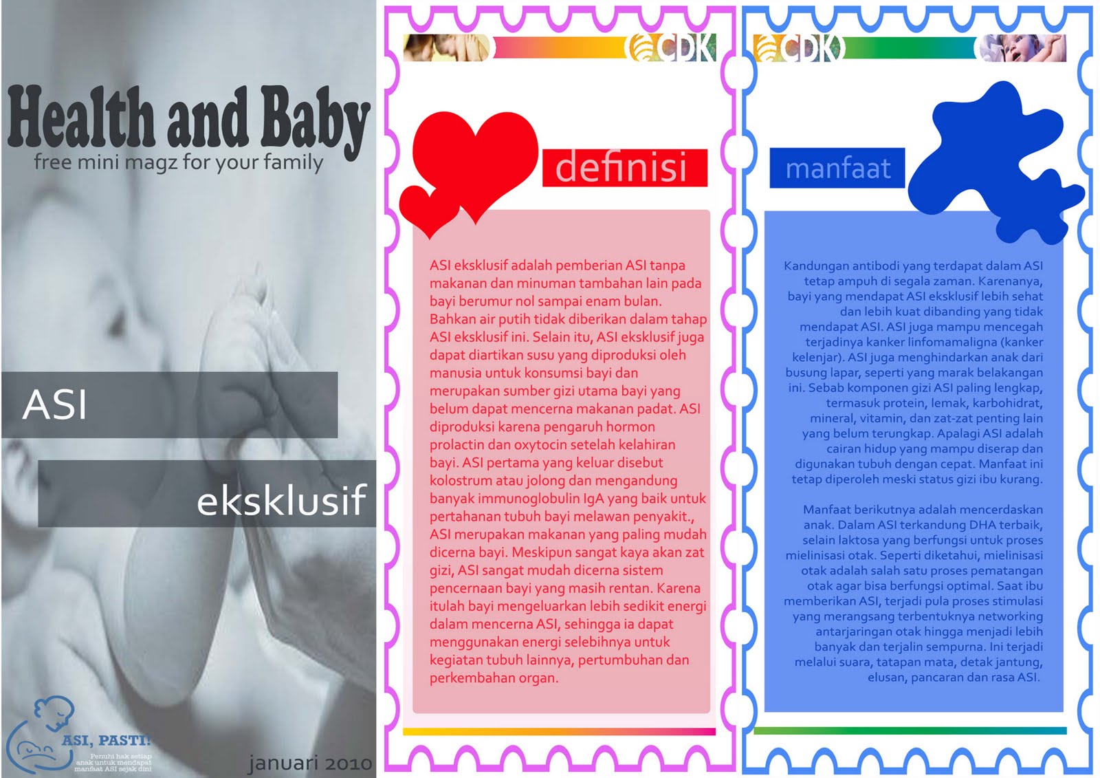 journey of life: ASI eksklusif campaign